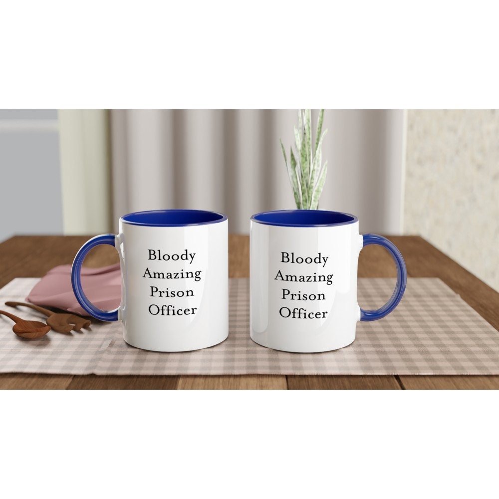 Bloody Amazing Prison Officer Mug - The Profanity Shop